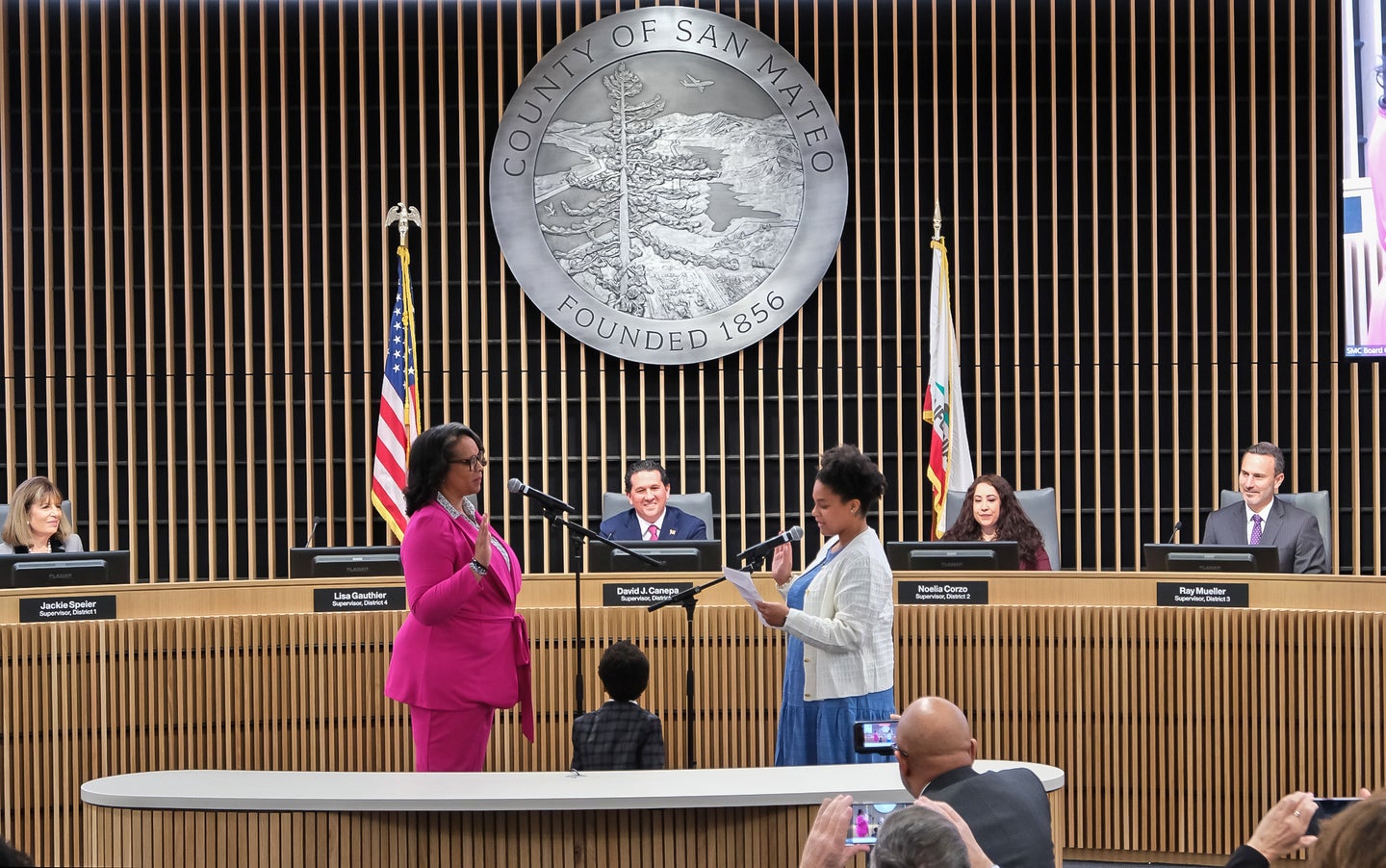 Board of Supervisors Welcomes Two New Members | County of San Mateo, CA
