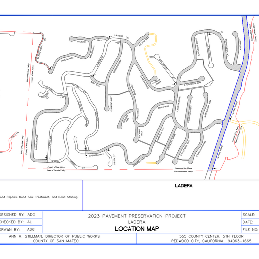 2023 Pavement Preservation Project | County of San Mateo, CA