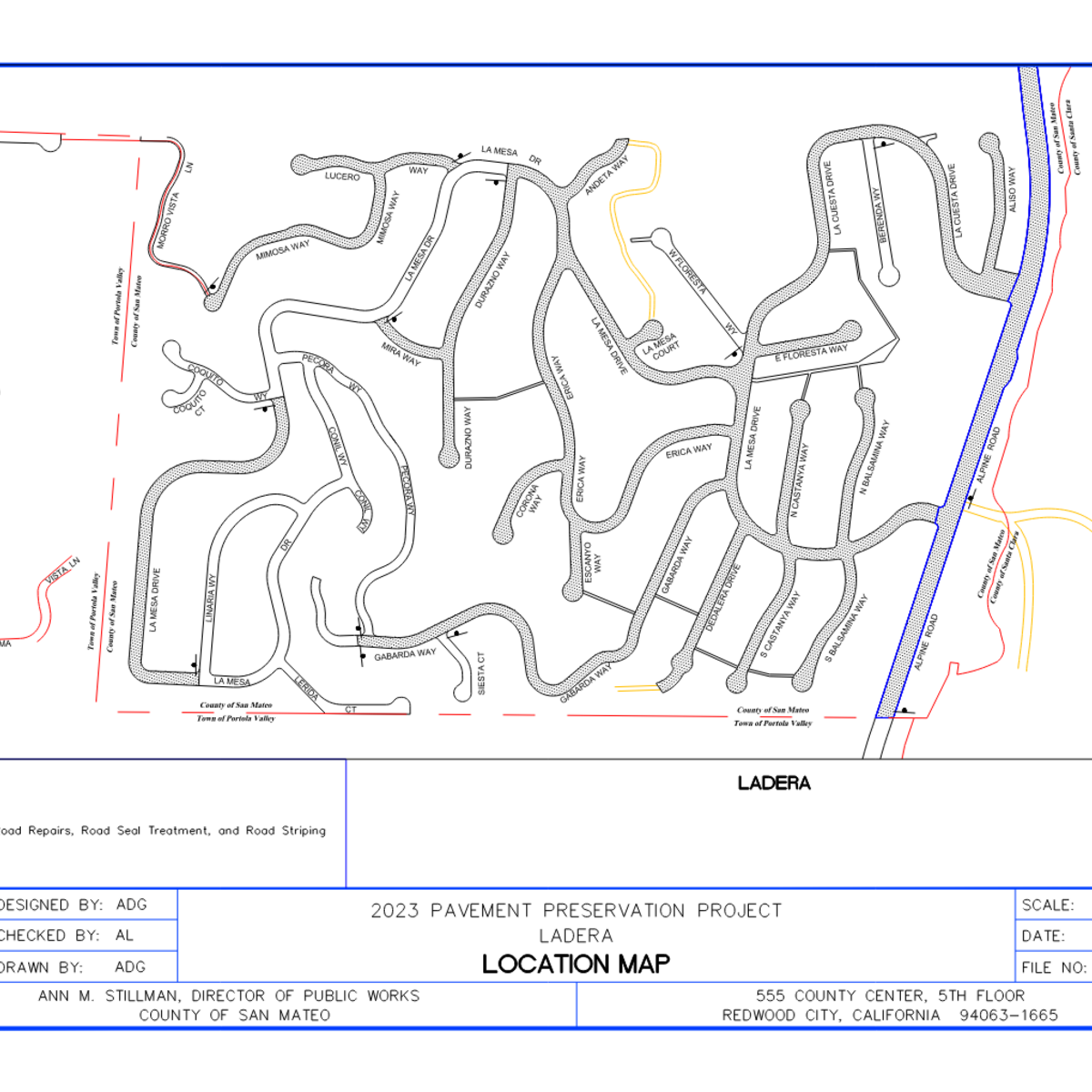 2023 Pavement Preservation Project | County of San Mateo, CA